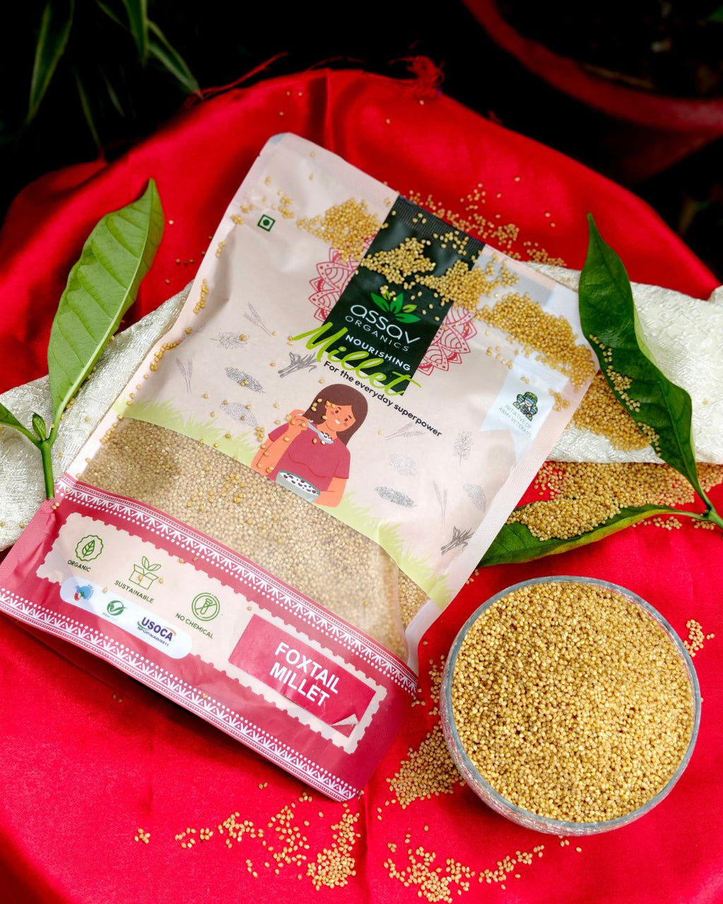 Assav Foxtail Millet| Fiber & Antioxidant-Rich Millet